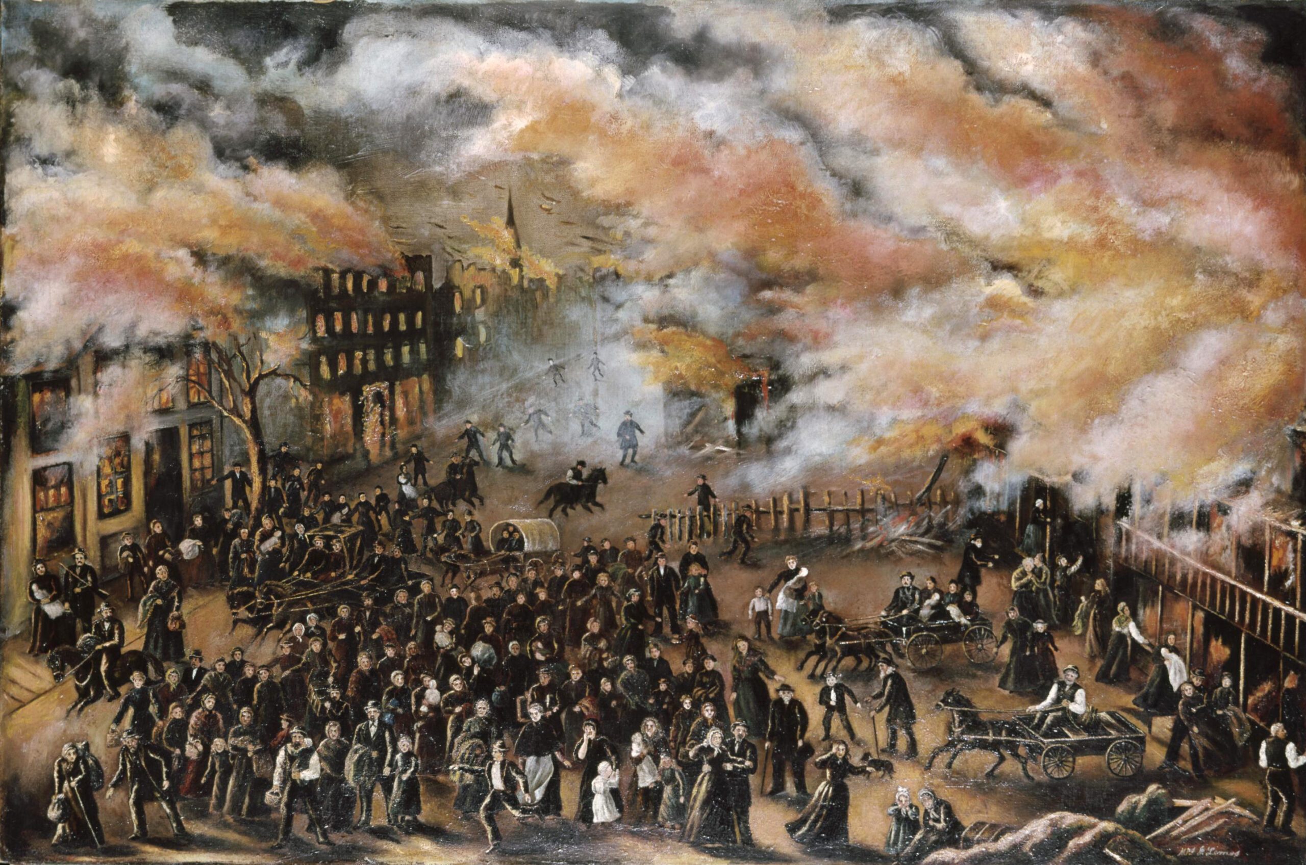 Gallery Tour Video: Lessons from the Great Chicago Fire - Chicago ...