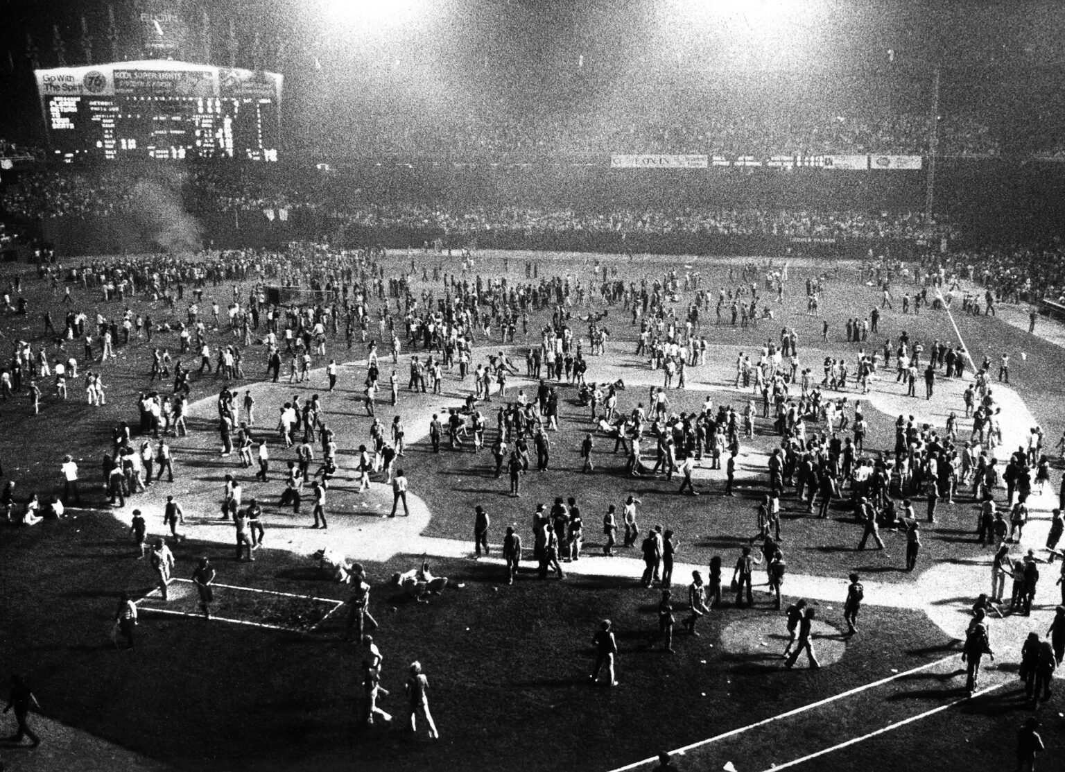 Disco Demolition Night at Comiskey Park - Chicago History Museum