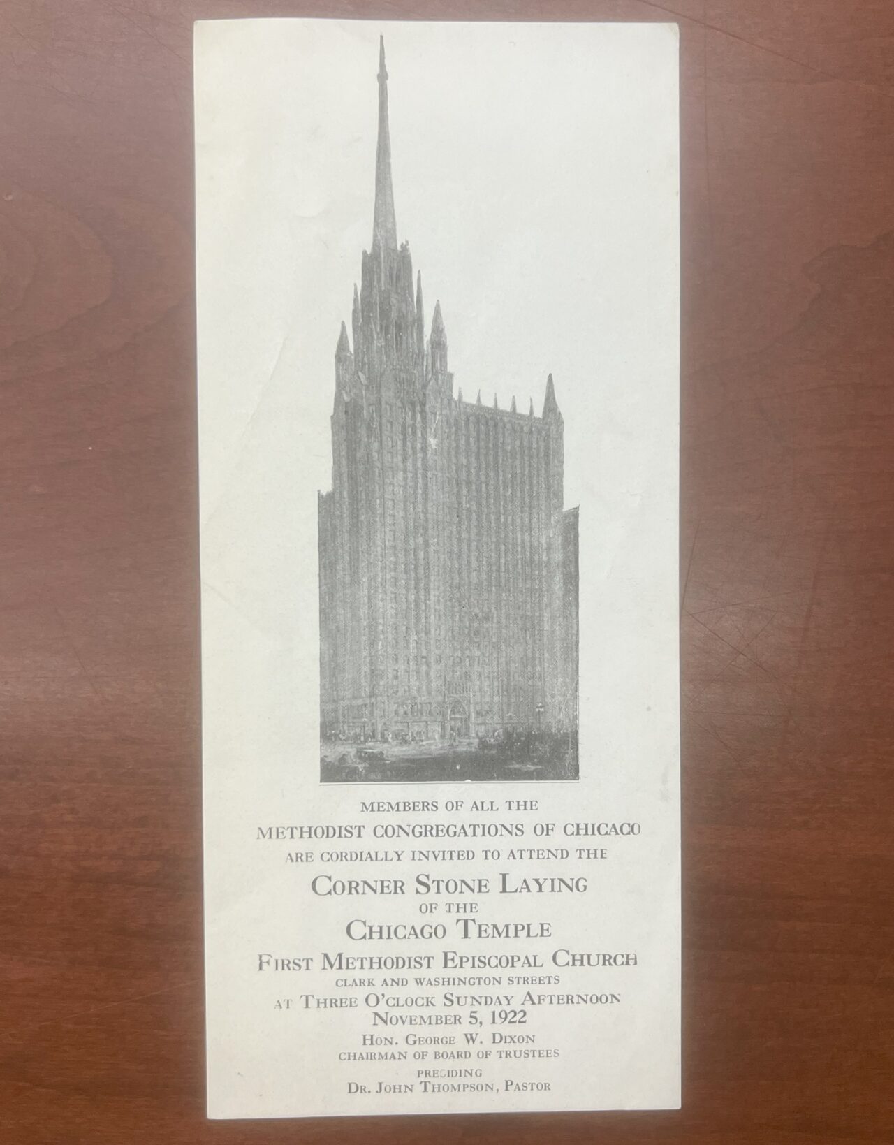 The “Mother Church of Chicago Methodism”: 100 years of the Chicago ...