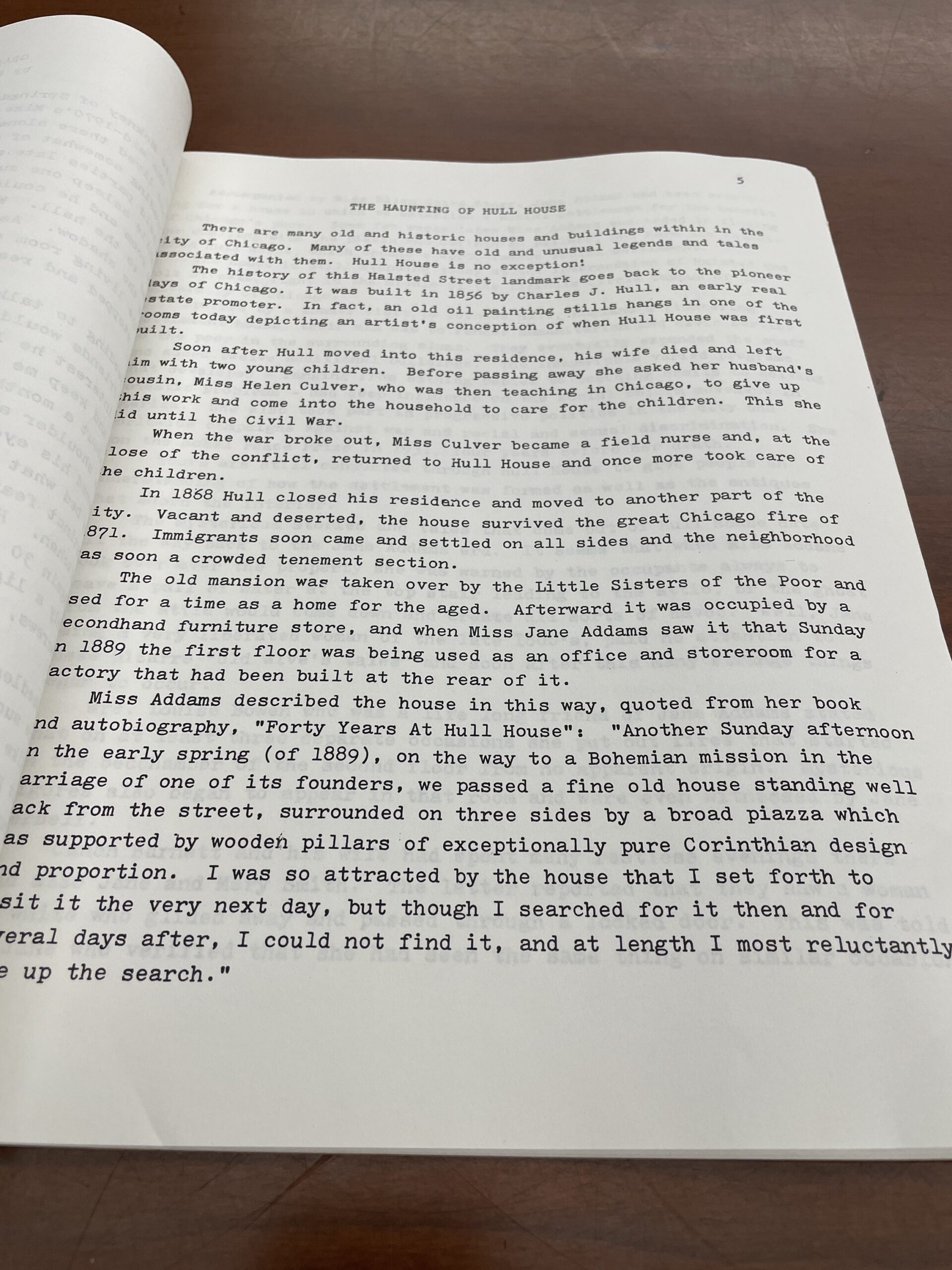 Ghost Tracking: Paranormal Research at CHM - Chicago History Museum