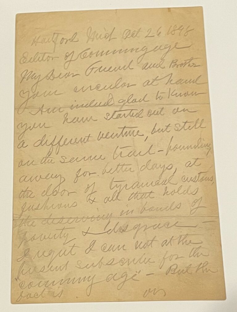 Simon Pokagon Letter: Voice of a Potawatomi Leader - Chicago History Museum