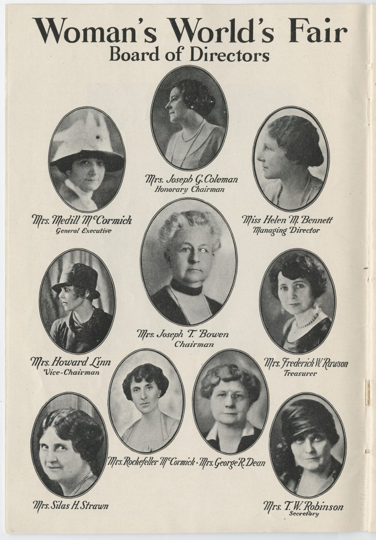 The 1925 Woman's World's Fair in Chicago - Chicago History Museum